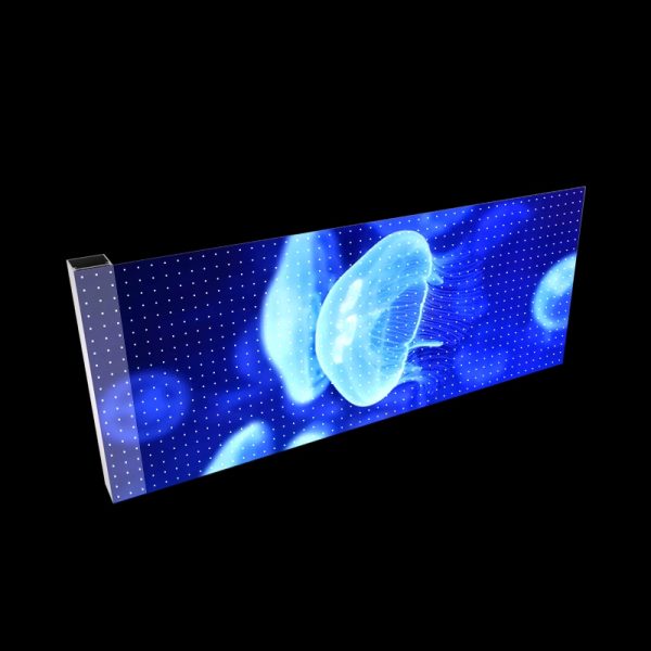 Why Flexible Transparent LED Film Is Revolutionizing Digital Signage?-XinHe Lighting